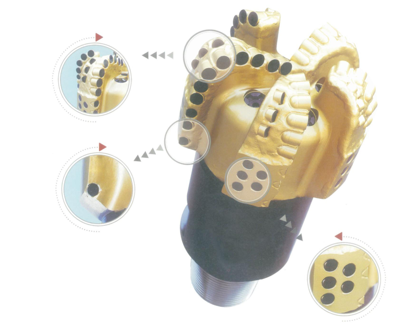 Tricone Bits, PDC Bits, TCI Bits - Hunan Shiney Steel